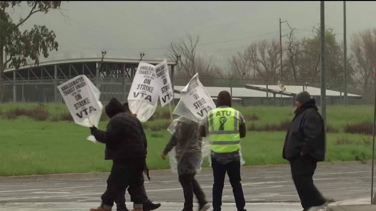 VTA workers strike continues amid transit agency filing legal complaint ...