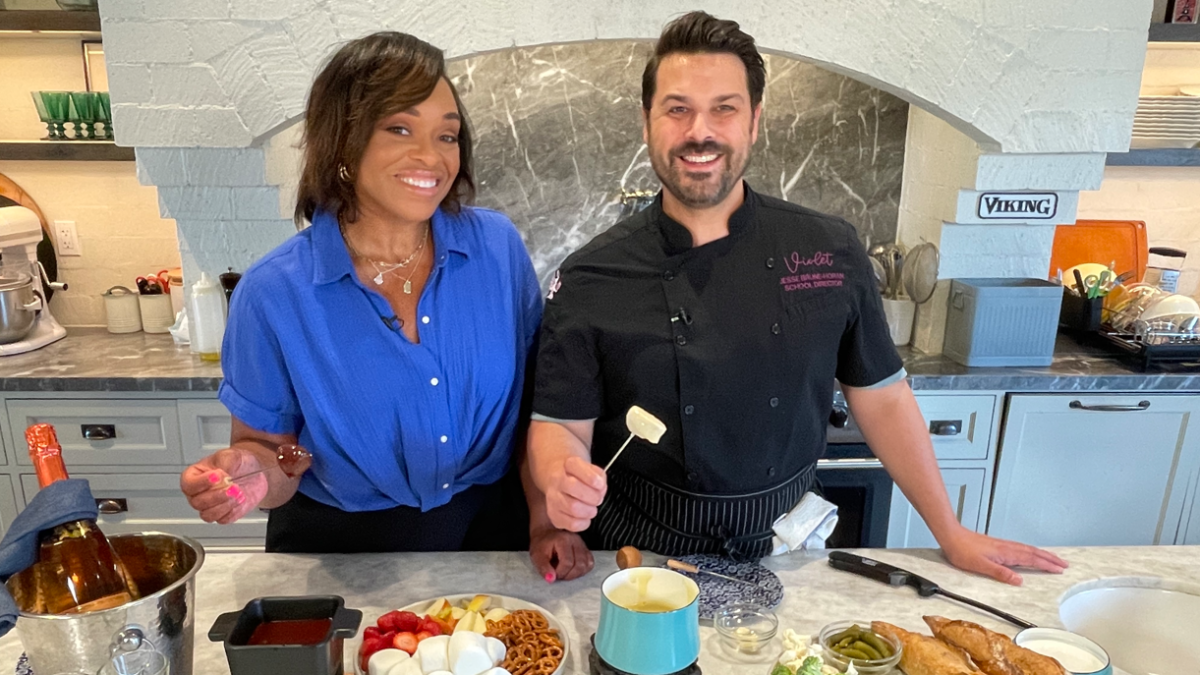 Learn how to cook a fabulous French feast for two at “Violet Cooking ...