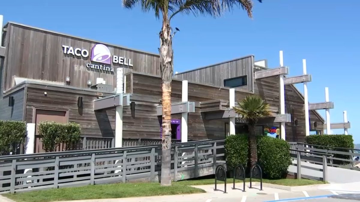 Beachfront Taco Bell Cantina in Pacifica reopens after remodel – NBC ...