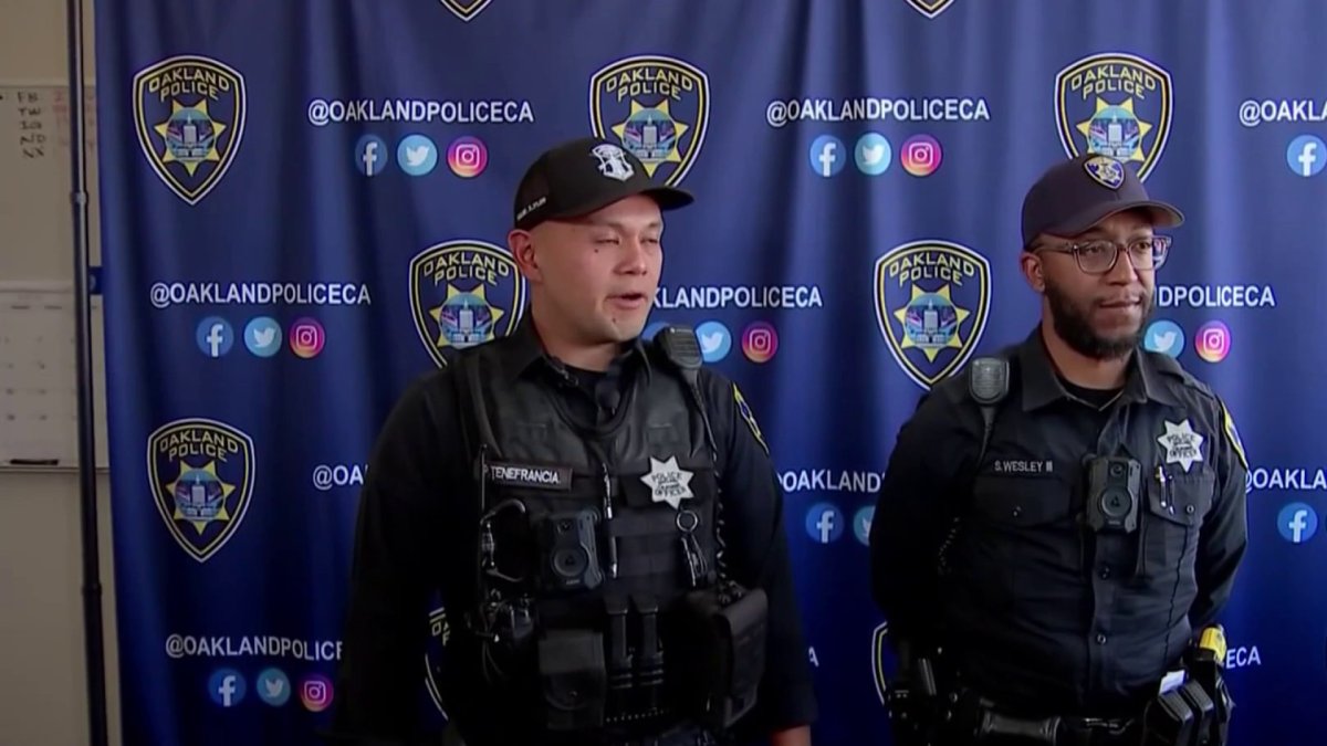 Officers recognized for work in addressing Oakland Hills shooting – NBC ...