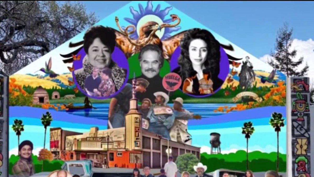New mural set at San Jose park – NBC Bay Area