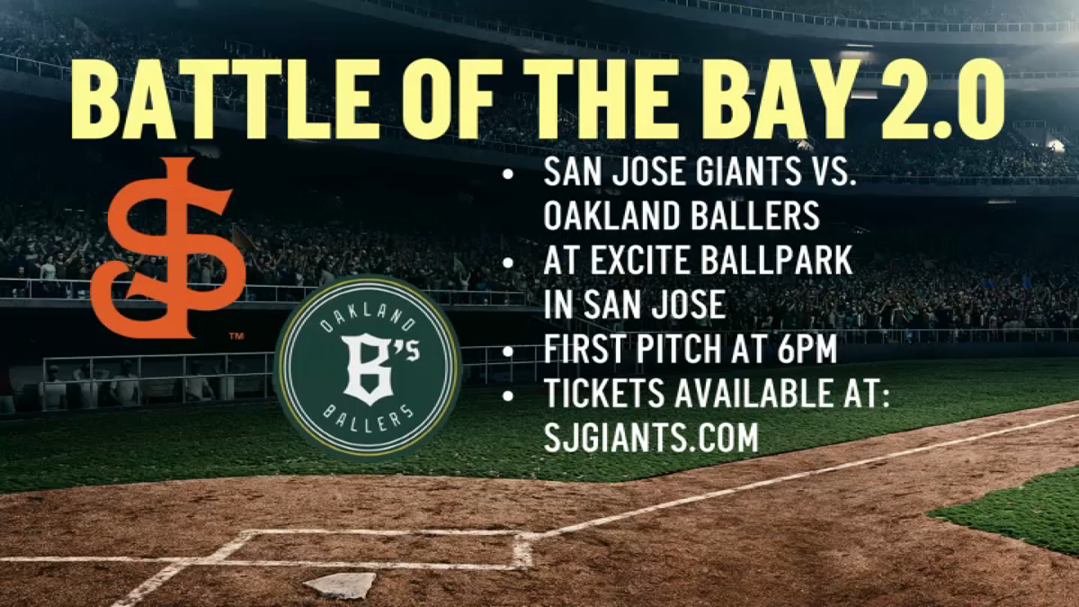 Battle of the Bay 2.0: San Jose Giants take on Oakland Ballers – NBC ...