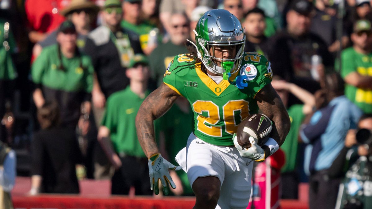 49ers select Oregon RB Jordan James at No. 147 in 2025 NFL Draft – NBC ...