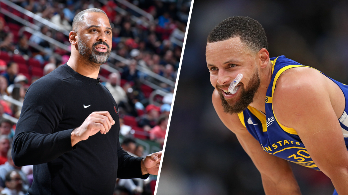Steph Curry makes hilarious joke to explain heated Ime Udoka exchange – NBC Bay Area