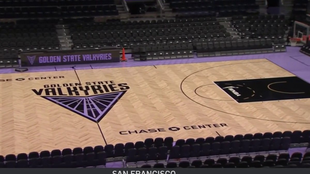Golden State Valkyries unveil court design – NBC Bay Area