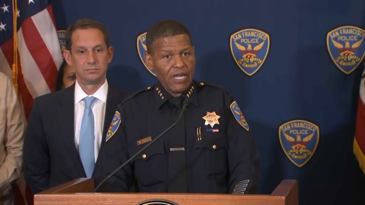 Watch: San Francisco police Chief Bill Scott steps down – NBC Bay Area
