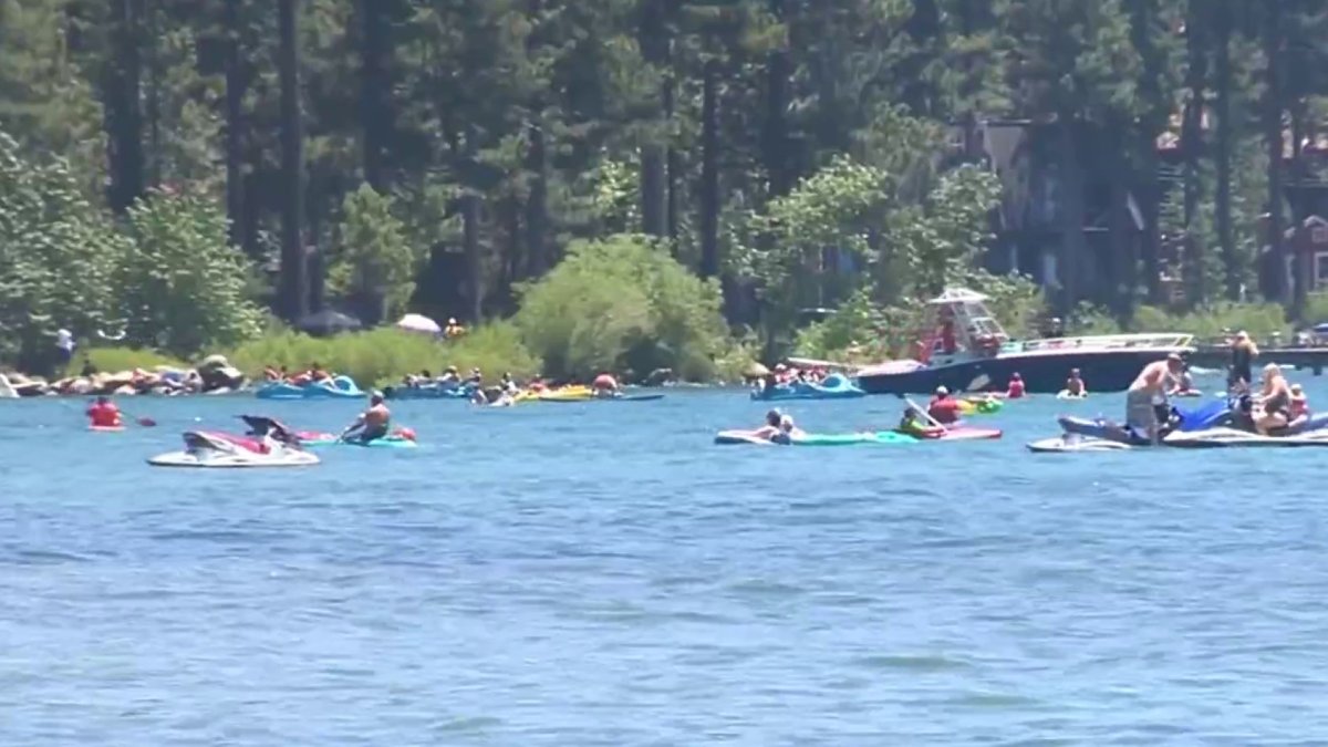 Changing underwater UV light in Lake Tahoe – NBC Bay Area