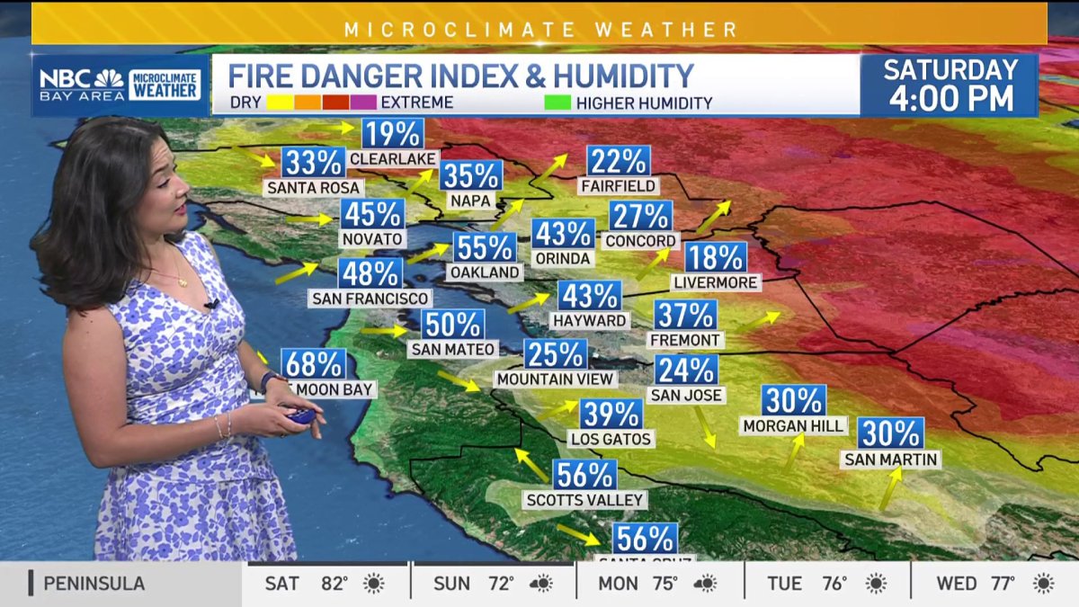 Cinthia’s forecast: One more day of heat – NBC Bay Area