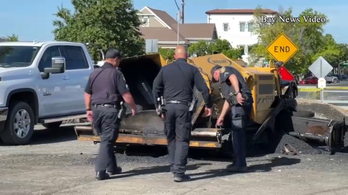 Deadly paving accident in Brentwood – NBC Bay Area