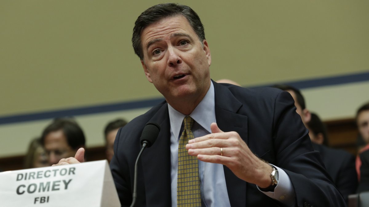James Comey under investigation for post seen as potential threat to ...