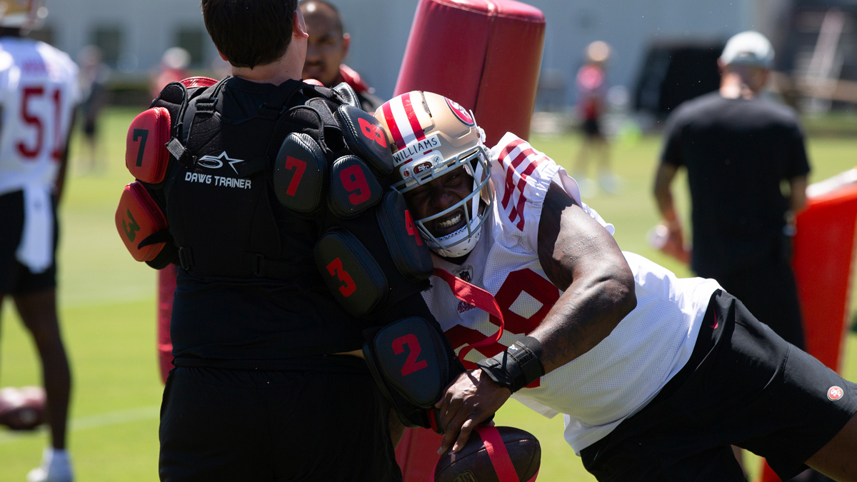 Mykel Williams stands out during 49ers’ 2025 rookie minicamp – NBC Bay Area