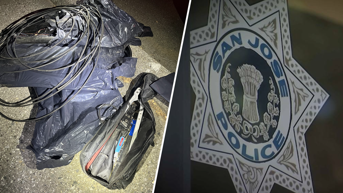 San Jose police stop copper theft in progress – NBC Bay Area