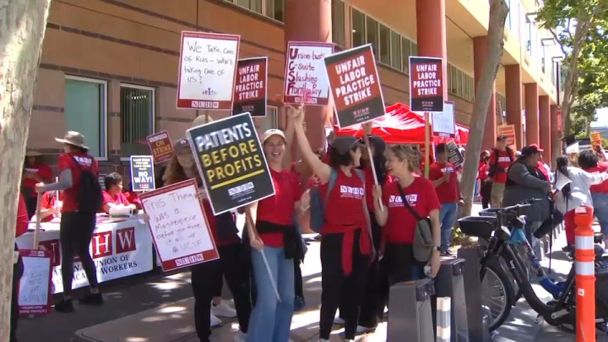 UCSF Benioff Children’s Hospital workers strike in East Bay – NBC Bay Area