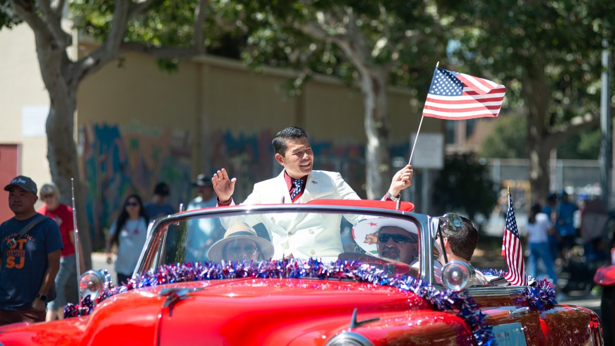 Celebrate the 4th of July at San Jose’s Rose, White & Blue Parade – NBC ...