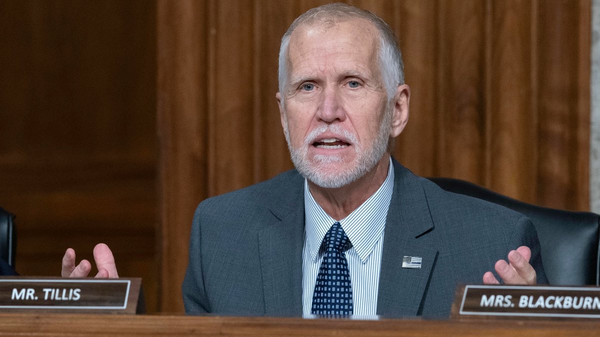 Republican Sen. Thom Tillis of North Carolina won’t run in 2026 – NBC ...