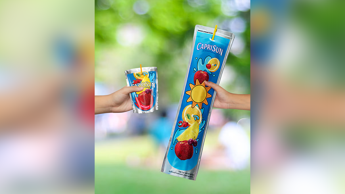 Capri Sun releases 15-inch pouch to celebrate summer solstice – NBC Bay ...