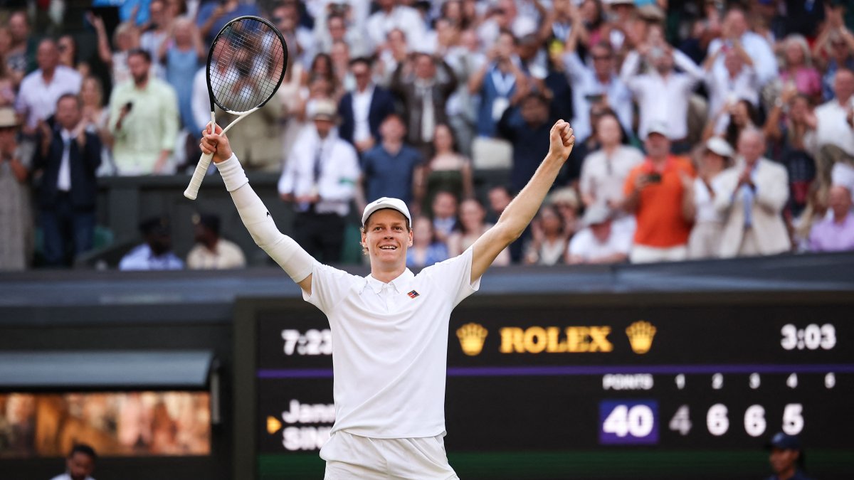 Jannik Sinner wins 2025 Wimbledon title over Carlos Alcaraz – NBC Bay Area