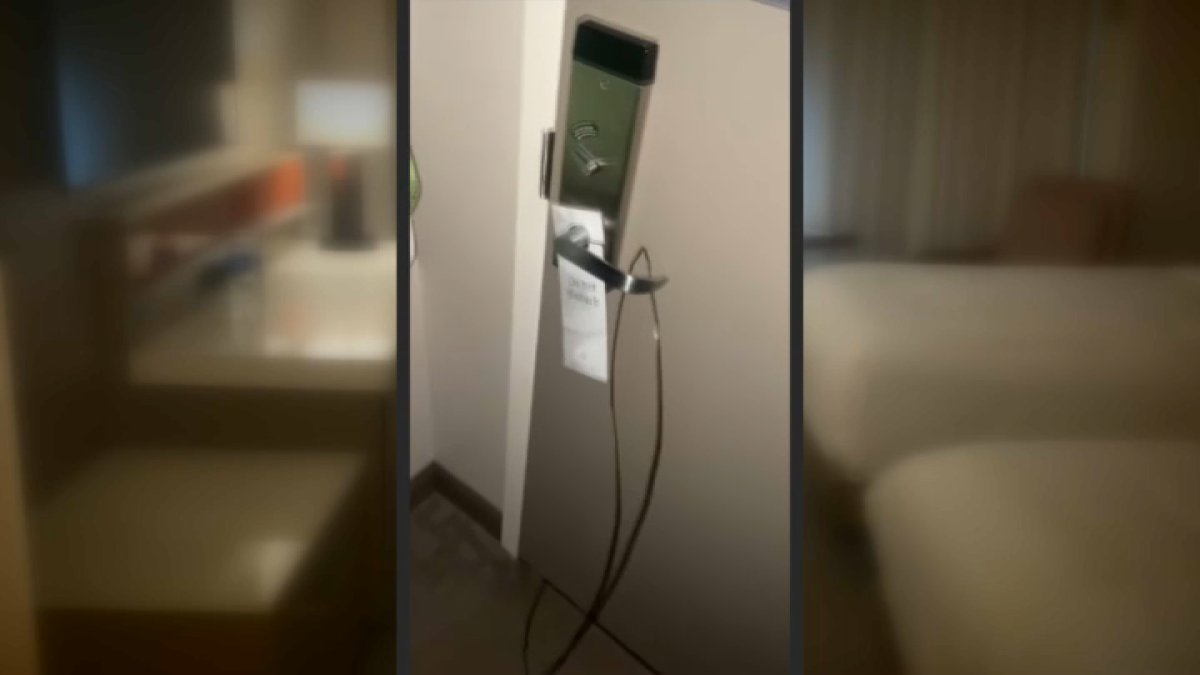 Teens say someone tried to break into hotel room with wire – NBC Bay Area