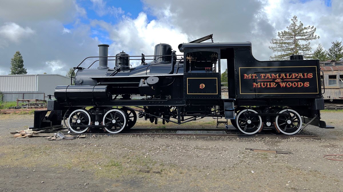 Restored Mount Tam Railway train engine set for glorious return – NBC ...