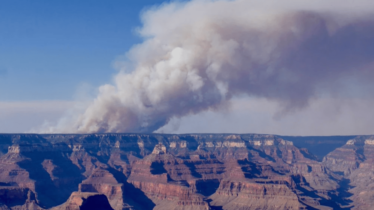 Wildfire near Grand Canyon expands tenfold over 24 hours – NBC Bay Area
