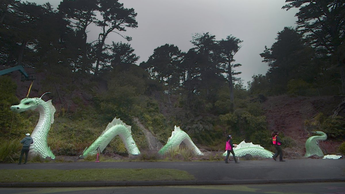 The tale of the giant sea serpent making a home in a Golden Gate Park ...