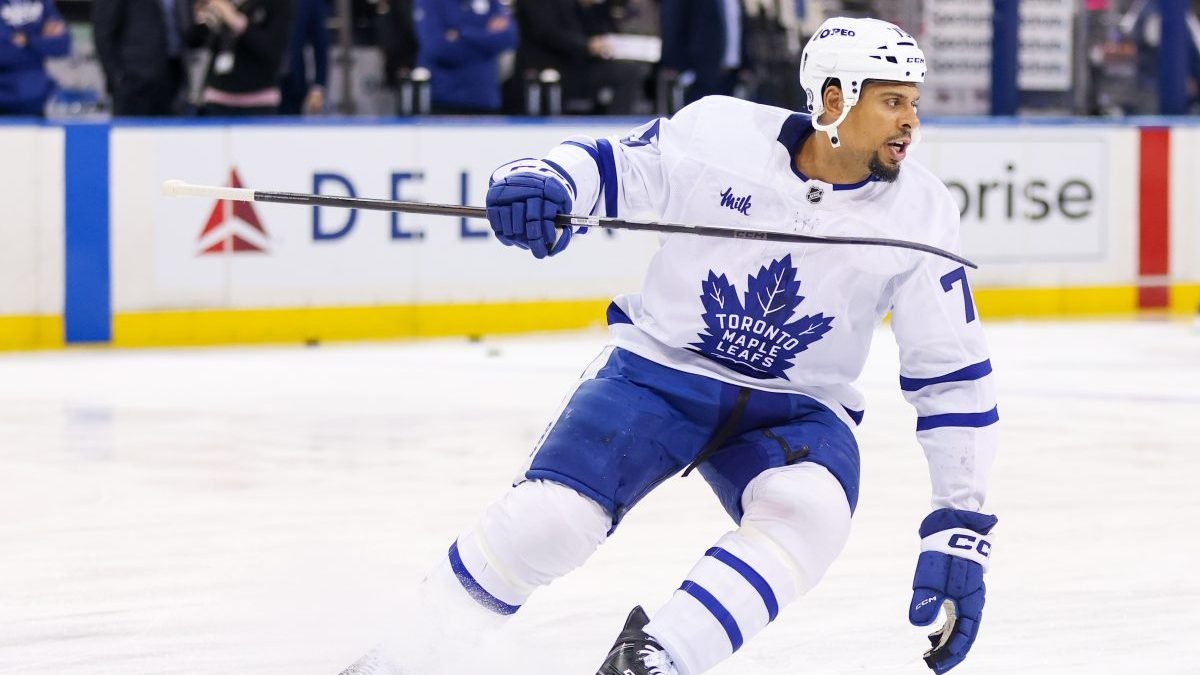 Sharks trade Henry Thrun to Maple Leafs for Ryan Reaves – NBC Bay Area