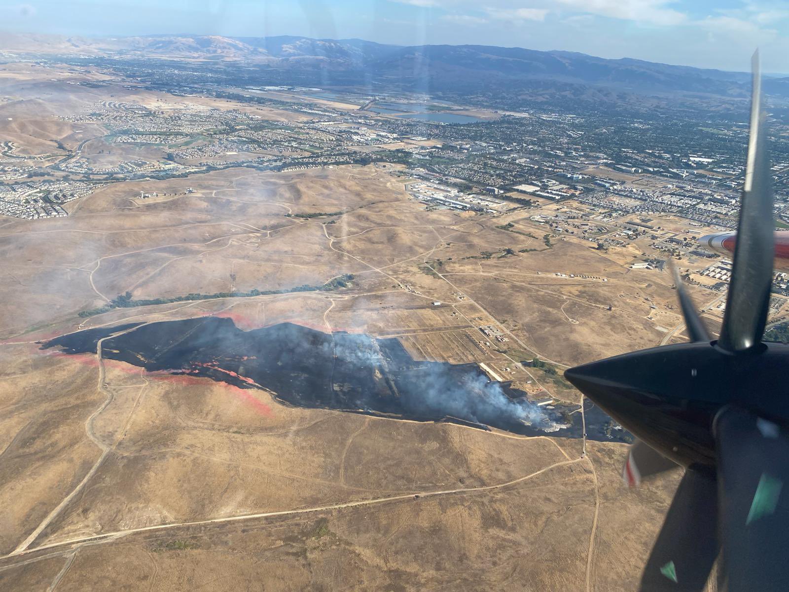 Crews keeping an eye on Camp Parks Fire in Dublin – NBC Bay Area