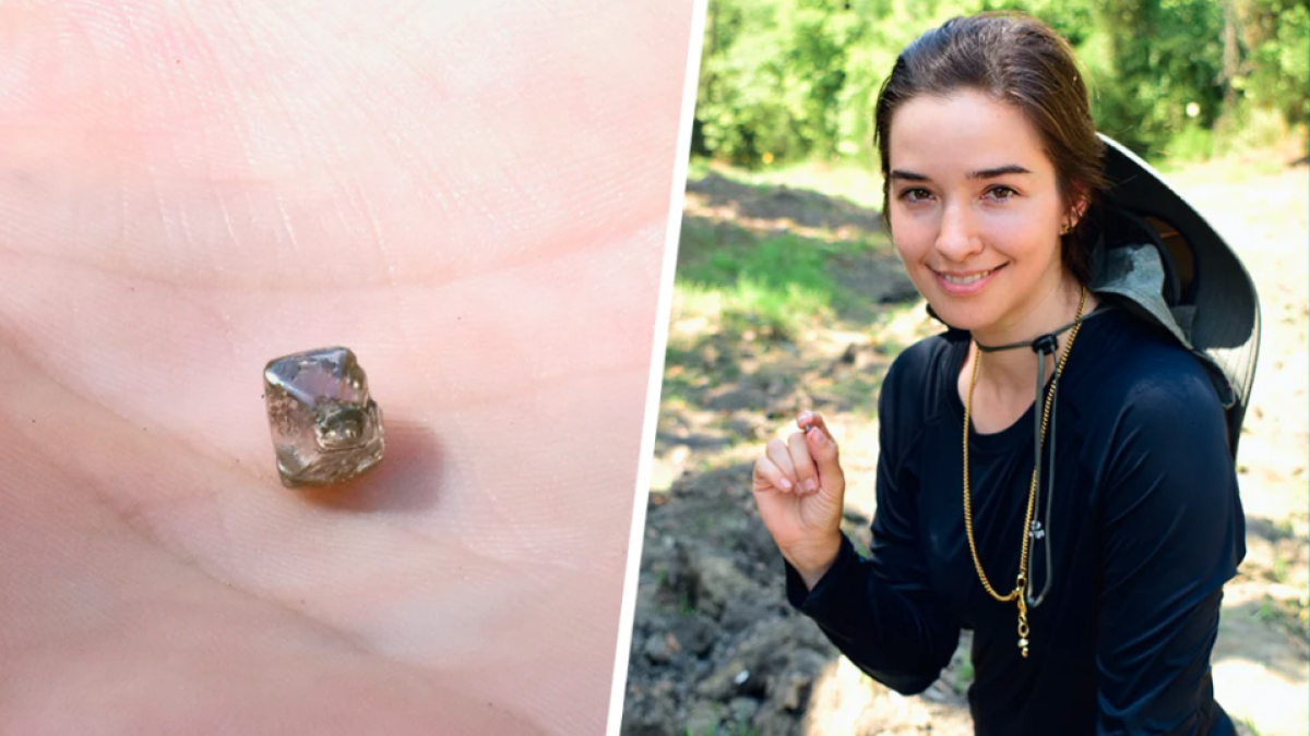 New Yorker finds diamond in the rough at Arkansas state park – NBC Bay Area