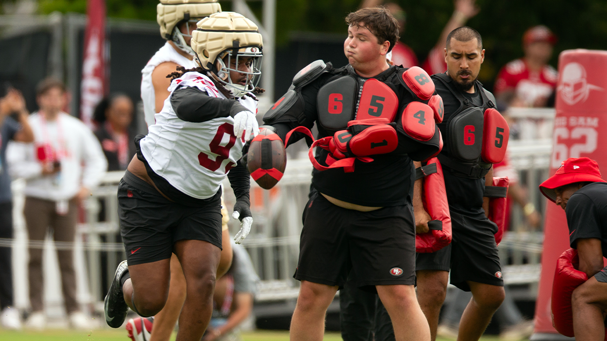Kalia Davis steps up with ‘good camp’ after 49ers’ departures – NBC Bay ...