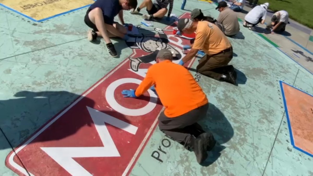 World’s largest Monopoly board gets a makeover – NBC Bay Area