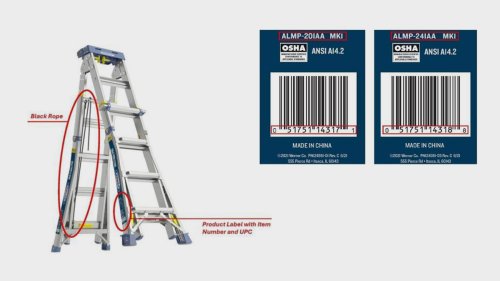 100,000 ladders sold at Home Depot recalled over fall hazard – NBC Bay Area