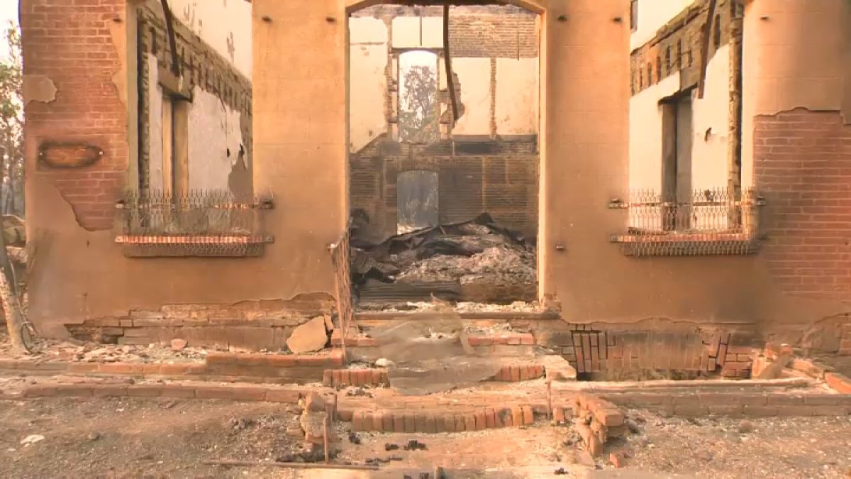 Wildfire devastates historic California gold mining town – NBC Bay Area