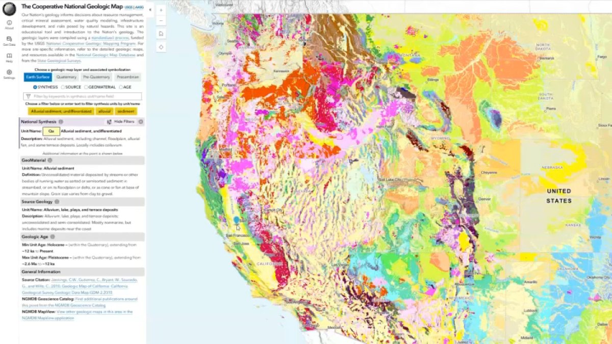 USGS’ new interactive map – NBC Bay Area