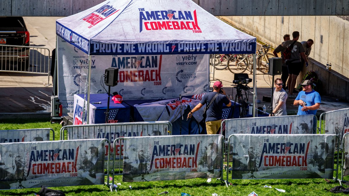 Charlie Kirk shooting witnesses describe lax security measures at event – NBC Bay Area