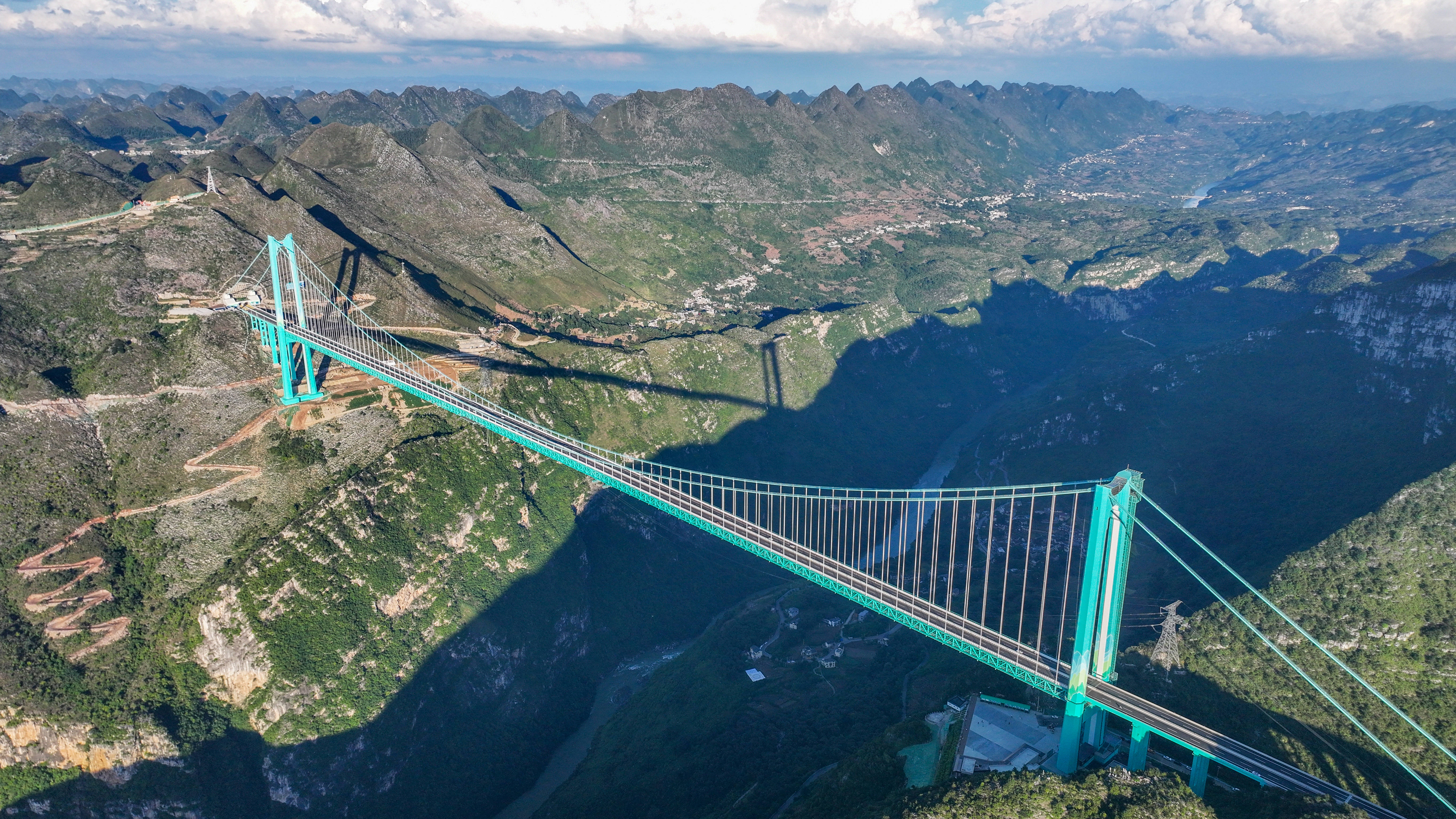China opens world’s highest bridge, breaking its own record – NBC Bay Area
