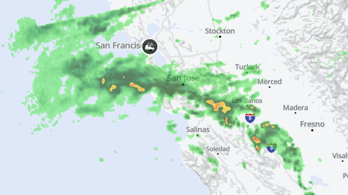 Bay Area weather forecast calls for shower, thunderstorm chances – NBC Bay Area