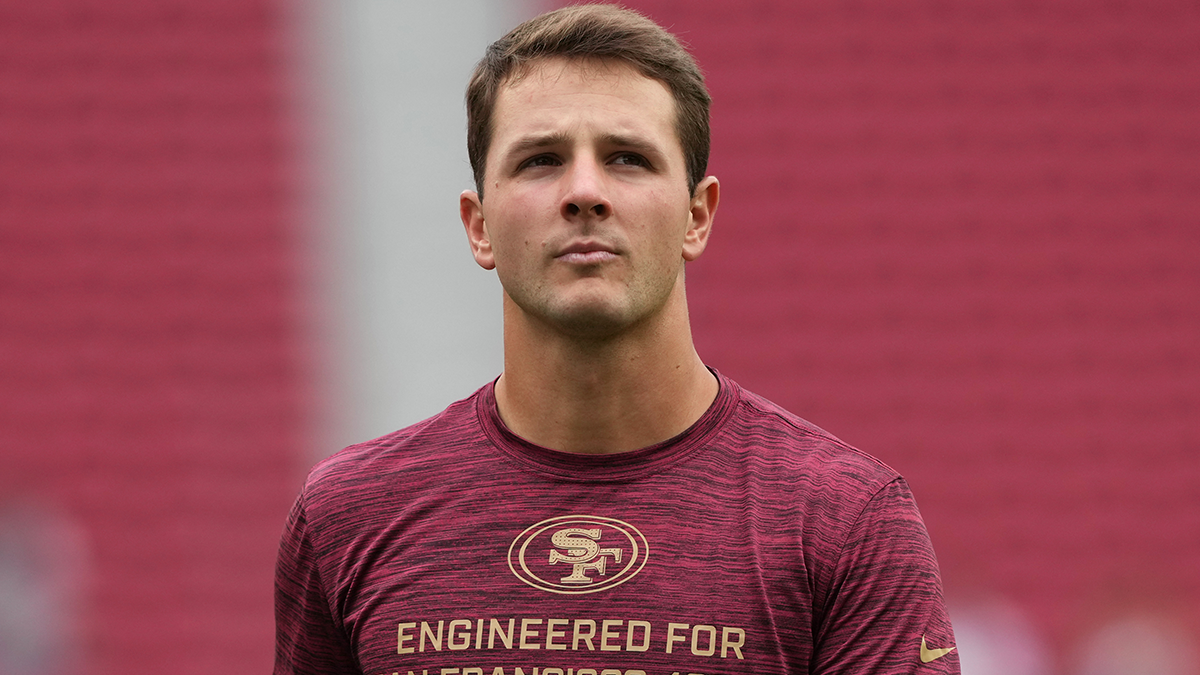 Kyle Shanahan gives one-word answer on benching Brock Purdy – NBC Bay Area