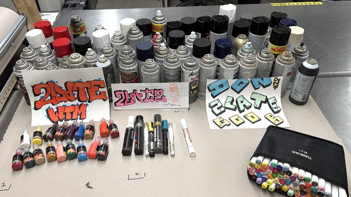 San Jose police arrest 2 in dozens of graffiti vandalisms – NBC Bay Area