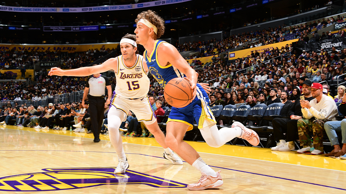 Brandin Podziemski dominates in Warriors’ loss to Lakers – NBC Bay Area