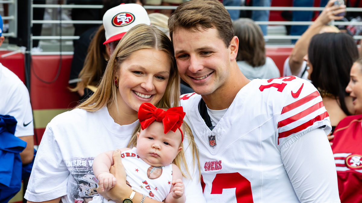 How 49ers QB Brock Purdy, wife maintain NFL-family balance – NBC Bay Area