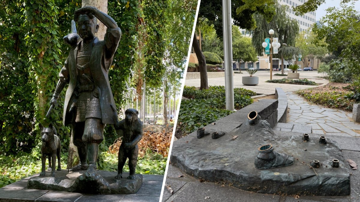 Momotaro statue stolen from San Jose park – NBC Bay Area