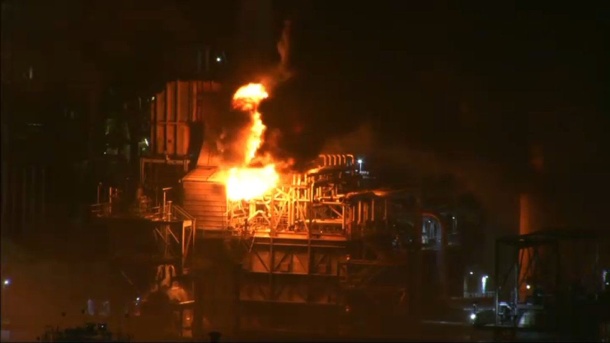 Large fire erupts at Chevron refinery in El Segundo – NBC Bay Area