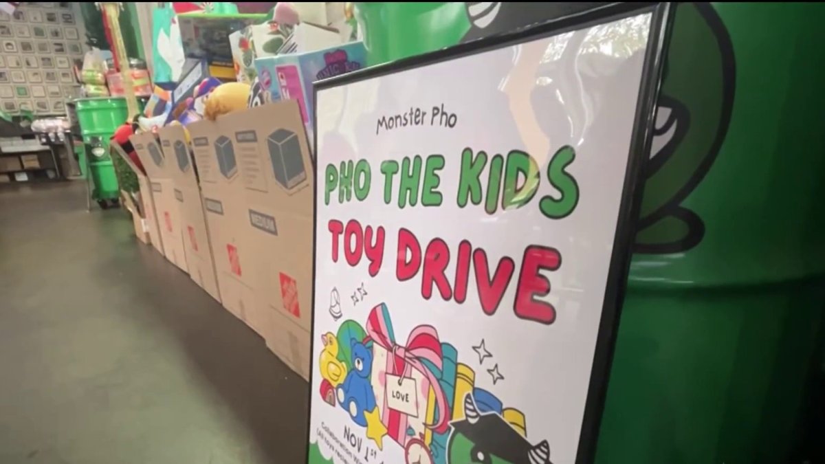 Oakland’s Monster Pho asks for help with toy drive – NBC Bay Area