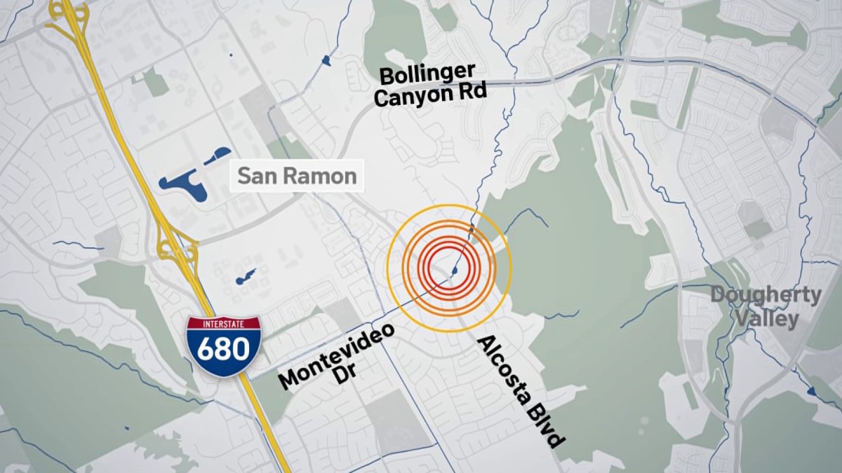 Multiple small earthquakes rumble near San Ramon – NBC Bay Area