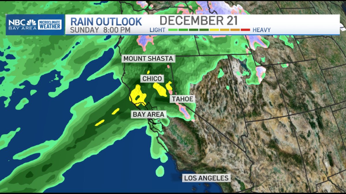 Atmospheric river to bring heavy rain to the Bay Area – NBC Bay Area