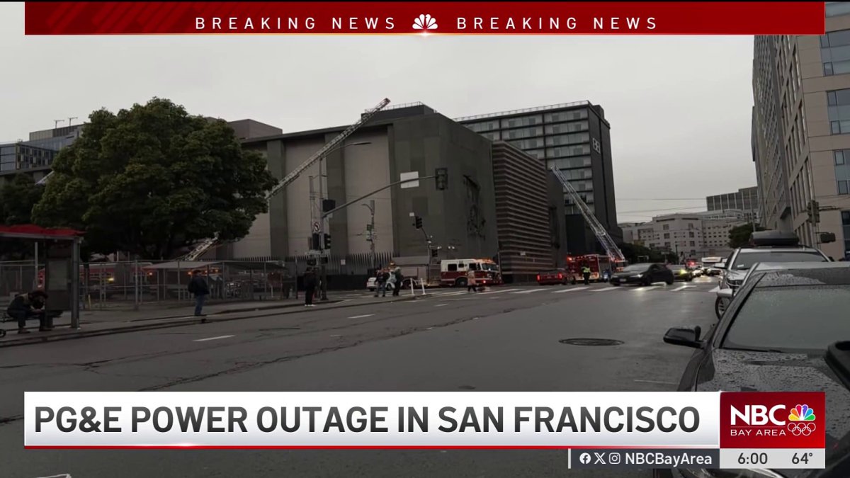 Firefighters tackle PG&E substation fire – NBC Bay Area