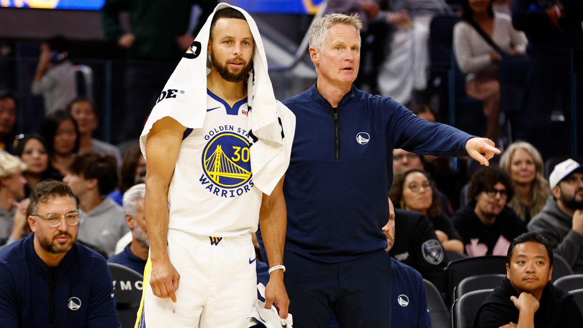 Steve Kerr amusingly cites Steph Curry in advice to former self – NBC ...