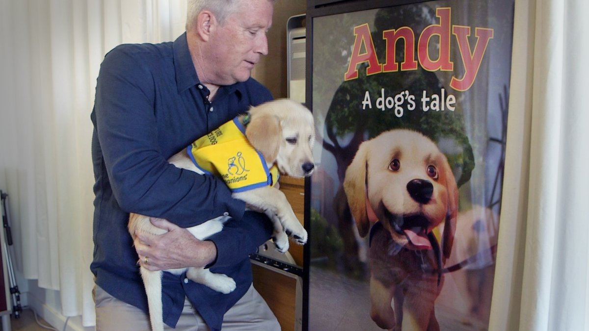 Legendary animator has puppy love for new character – NBC Bay Area
