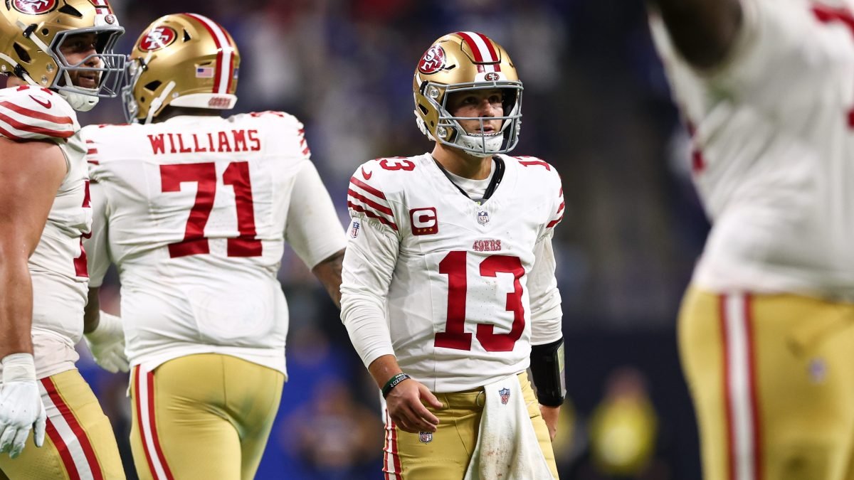 49ers report cards: Grades for Brock Purdy’s career night in win – NBC ...