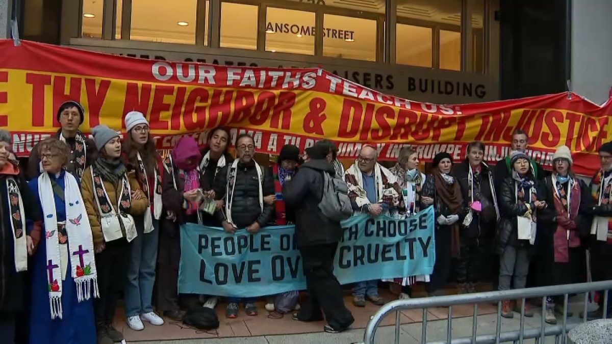 Dozens arrested after ICE protesters block SF federal building – NBC ...